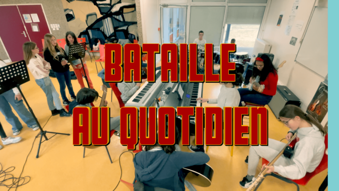 ECOLE OUVERTE / Stage musique - Écoutez la chanson "BATAILLE AU ...